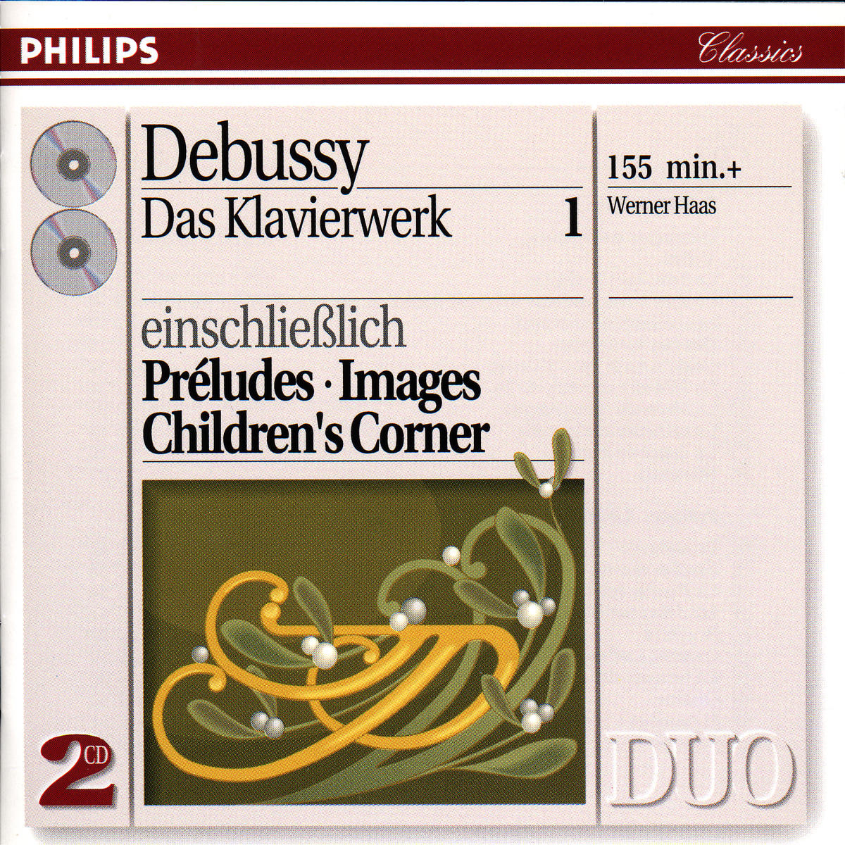 DEBUSSY Complete Piano Music vol.1 Werner Haas | Deutsche Grammophon