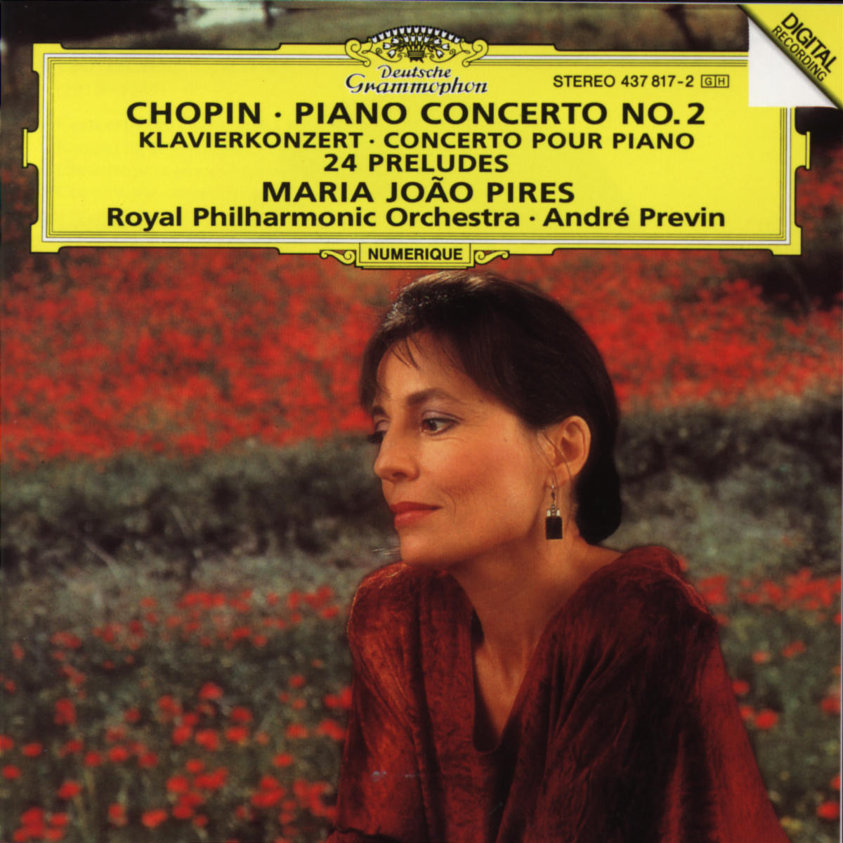 CHOPIN 2. Piano Concerto, Préludes / Pires, Previn | Deutsche Grammophon