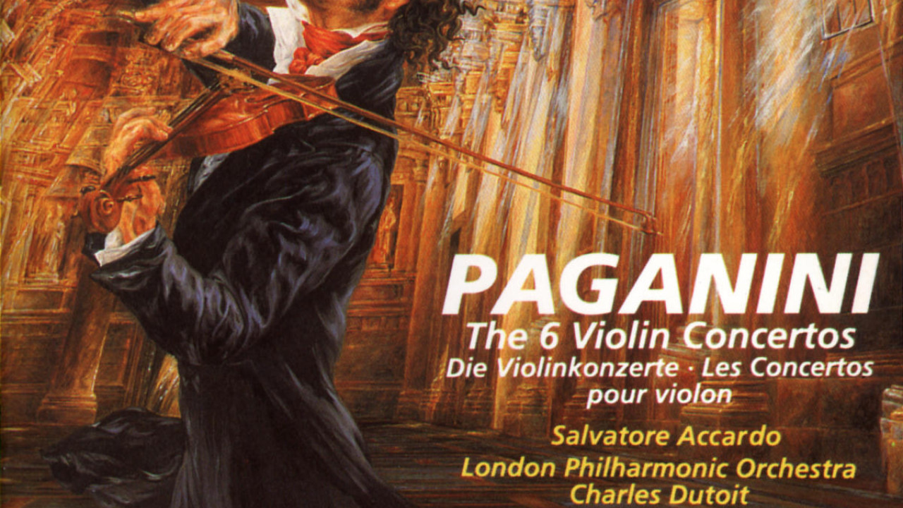PAGANINI Die Violinkonzerte Accardo | Deutsche Grammophon