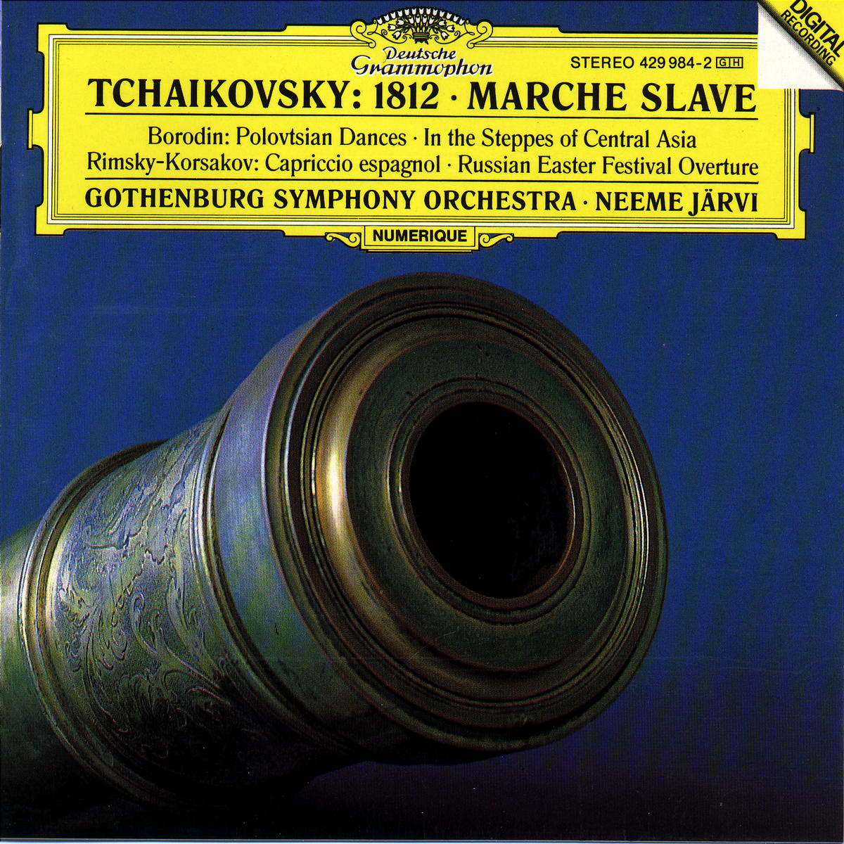 TCHAIKOVSKY »1812«, Marche slave / Järvi | Deutsche Grammophon