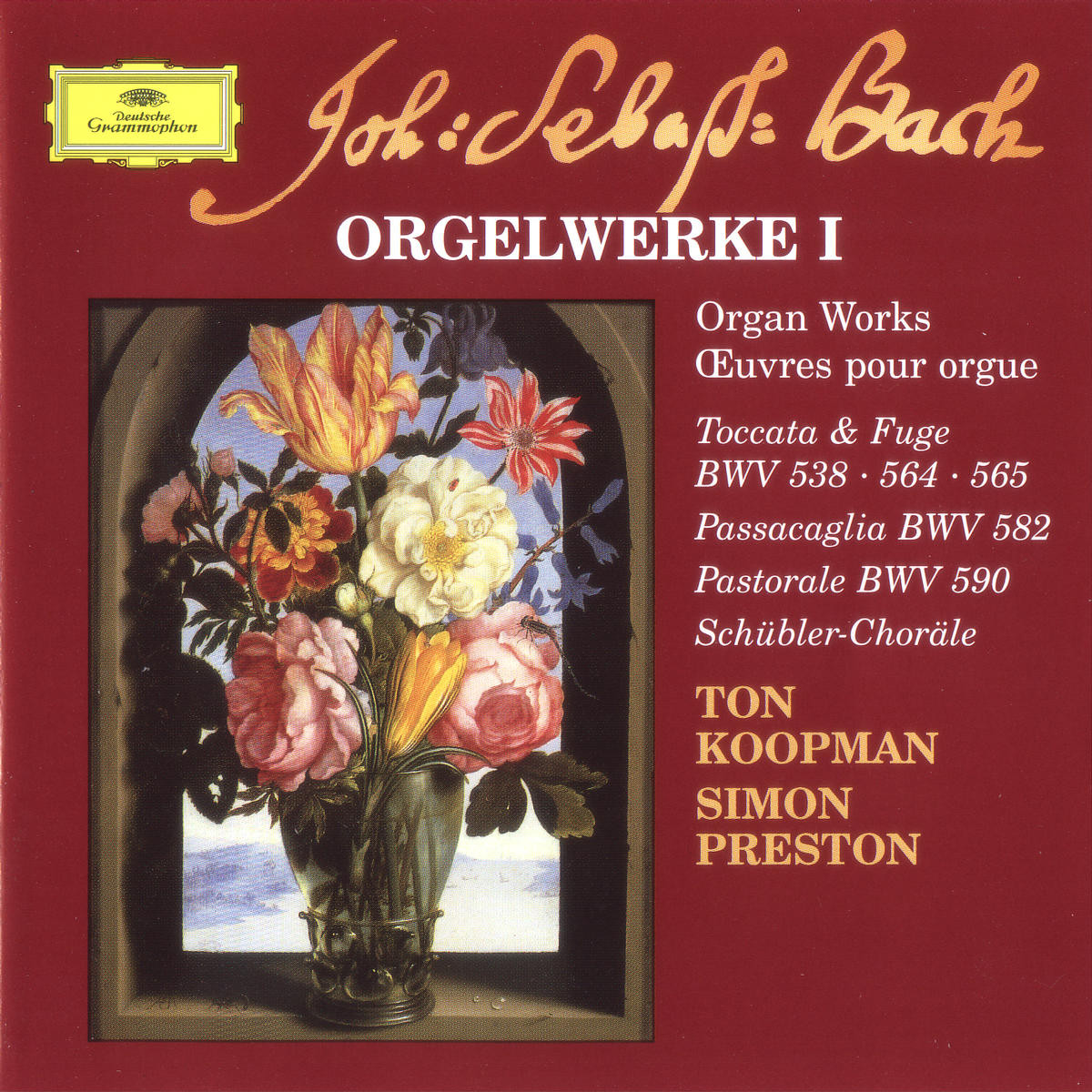 BACH Organ Works Koopman/Preston | Deutsche Grammophon