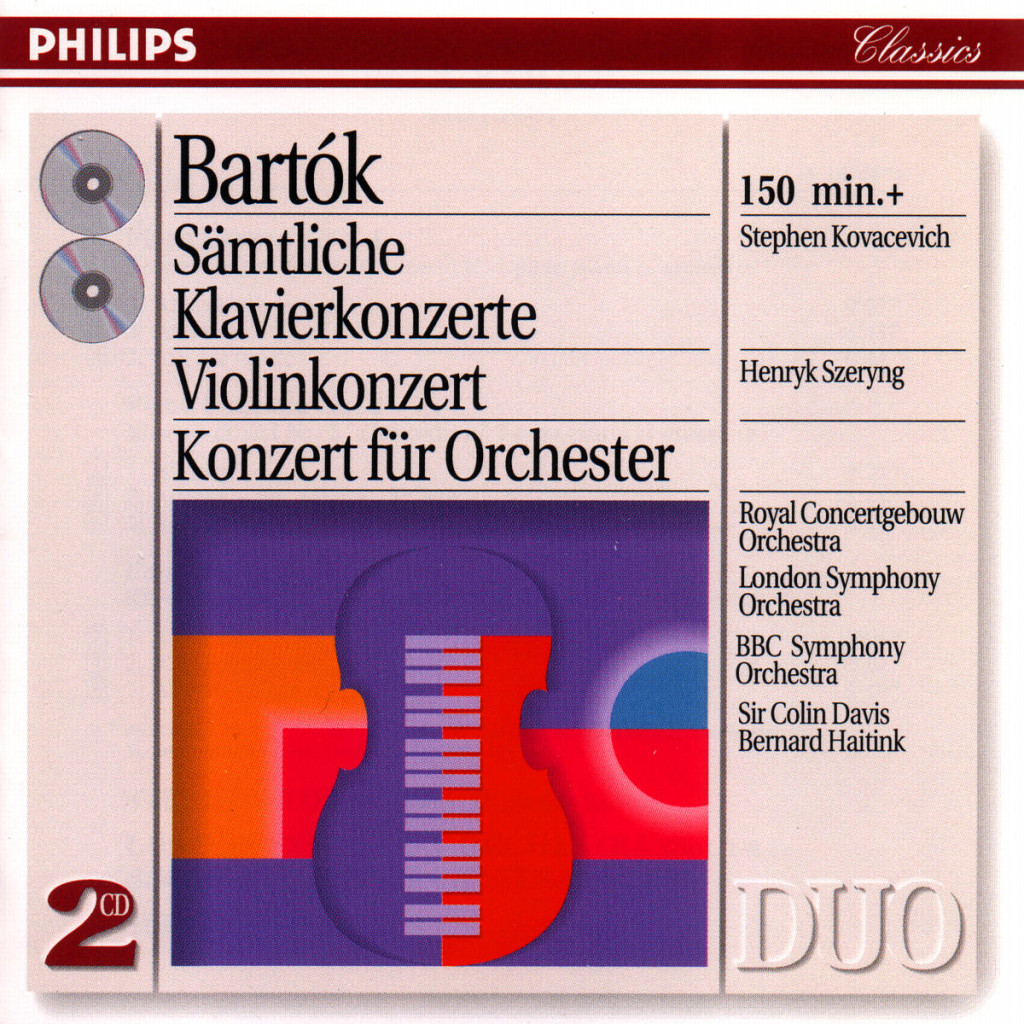 BARTÓK The Piano Concertos; Violin | Deutsche Grammophon