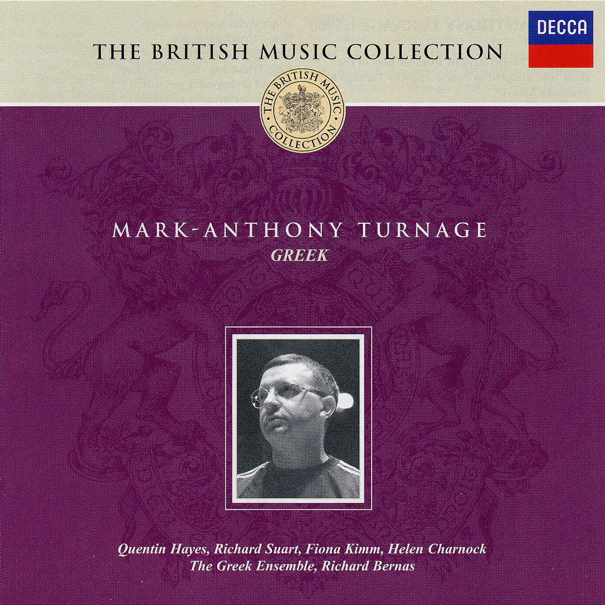 TURNAGE Greek | Decca Classics