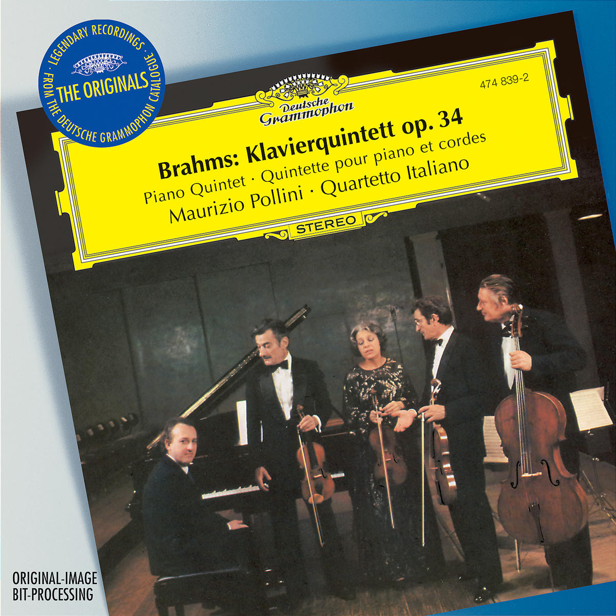BRAHMS Piano Quintet op. 34 / Pollini | Deutsche Grammophon