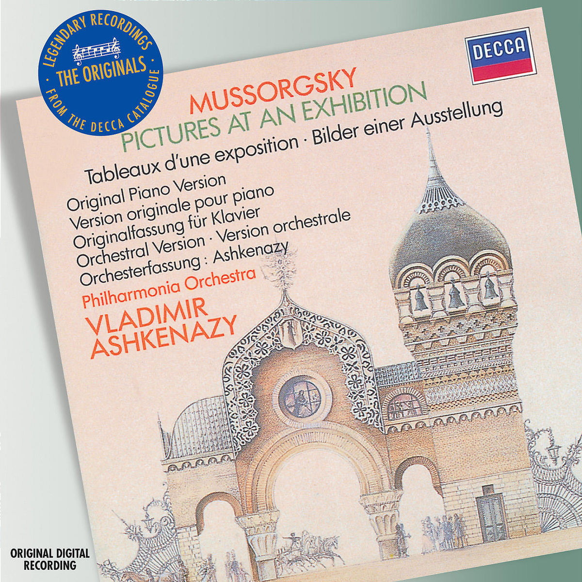 Mussorgsky Pictures at an Exhibition Ashkenazy | Deutsche Grammophon