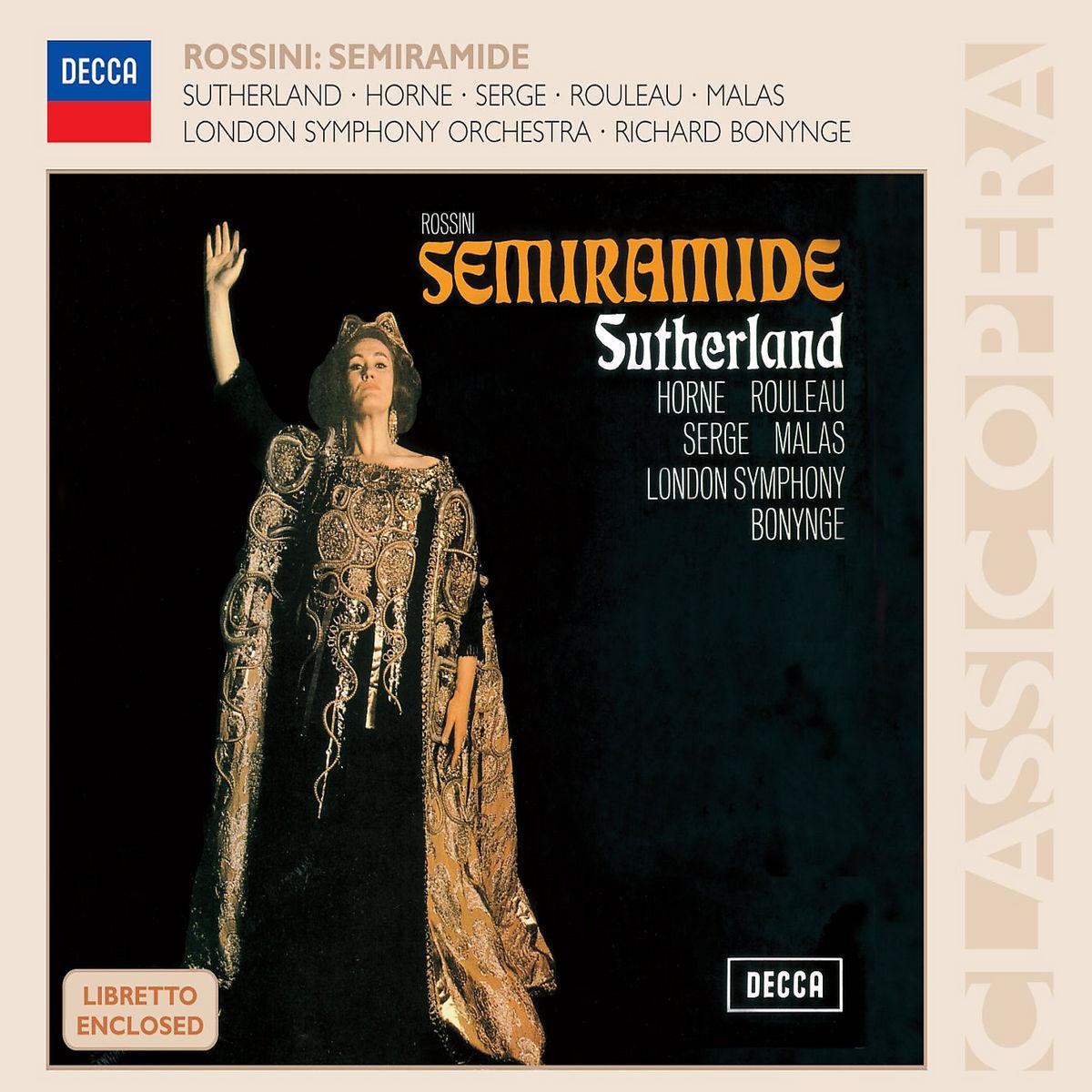 ROSSINI Semiramide Bonynge | Deutsche Grammophon