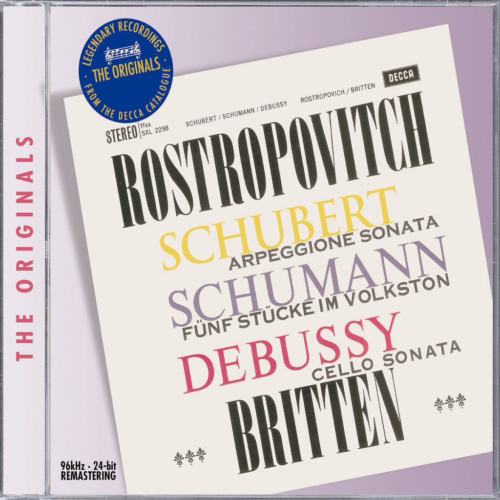 ROSTROPOVICH / DEBUSSY, SCHUBERT, SCHUMANN | Deutsche Grammophon