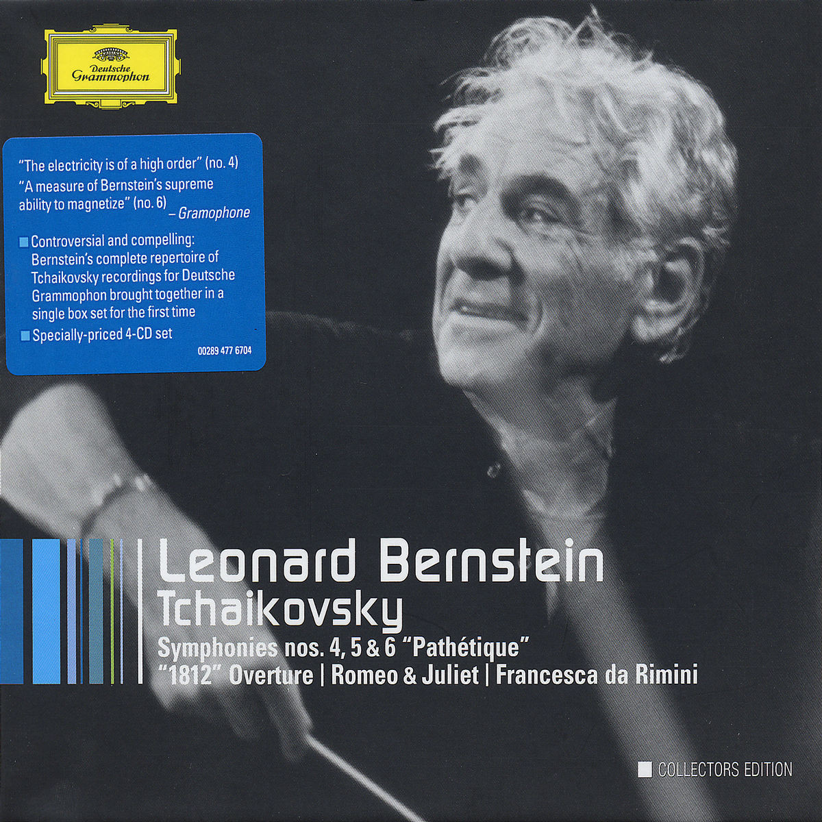 TCHAIKOVSKY Symphonies Nos. 4 - 6 / Bernstein | Deutsche Grammophon