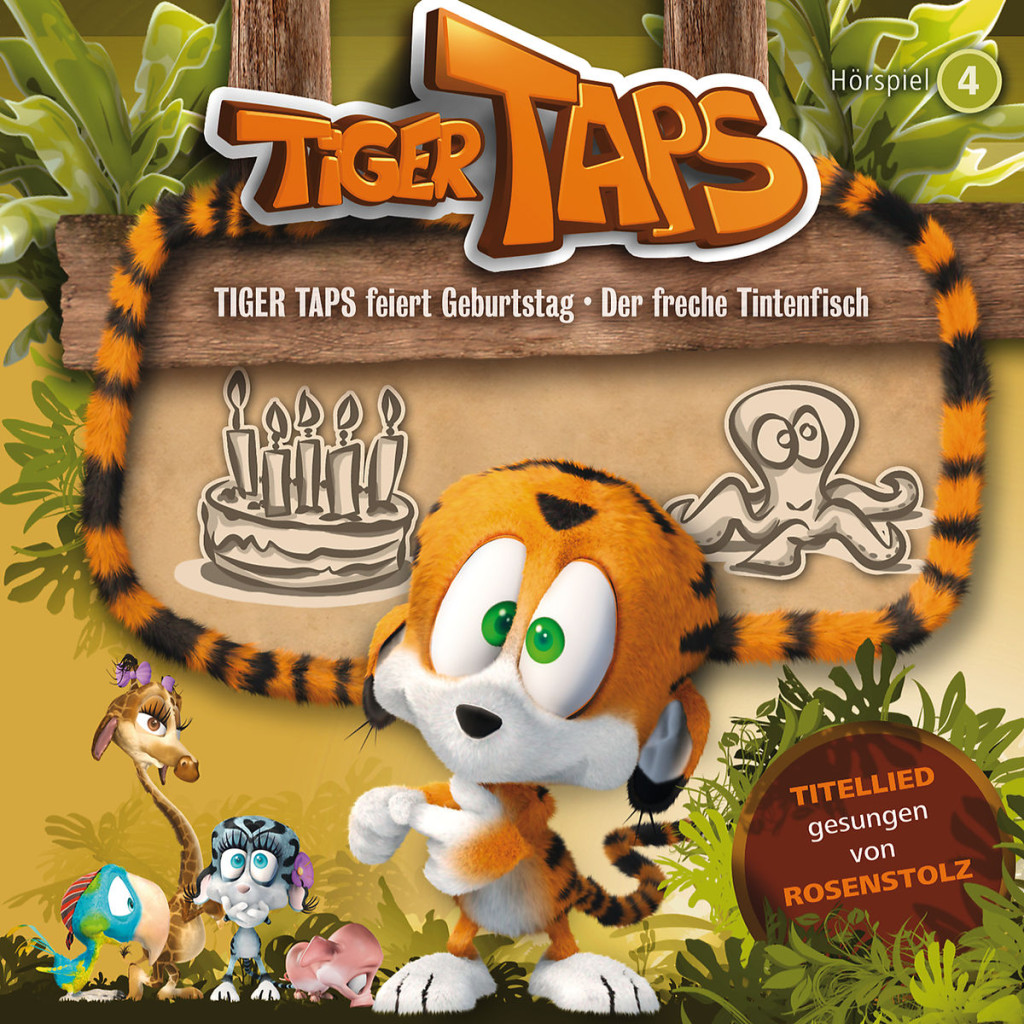 04: Tiger Taps feiert Geburtstag / Der freche Tintenfisch - Tiger Taps ...