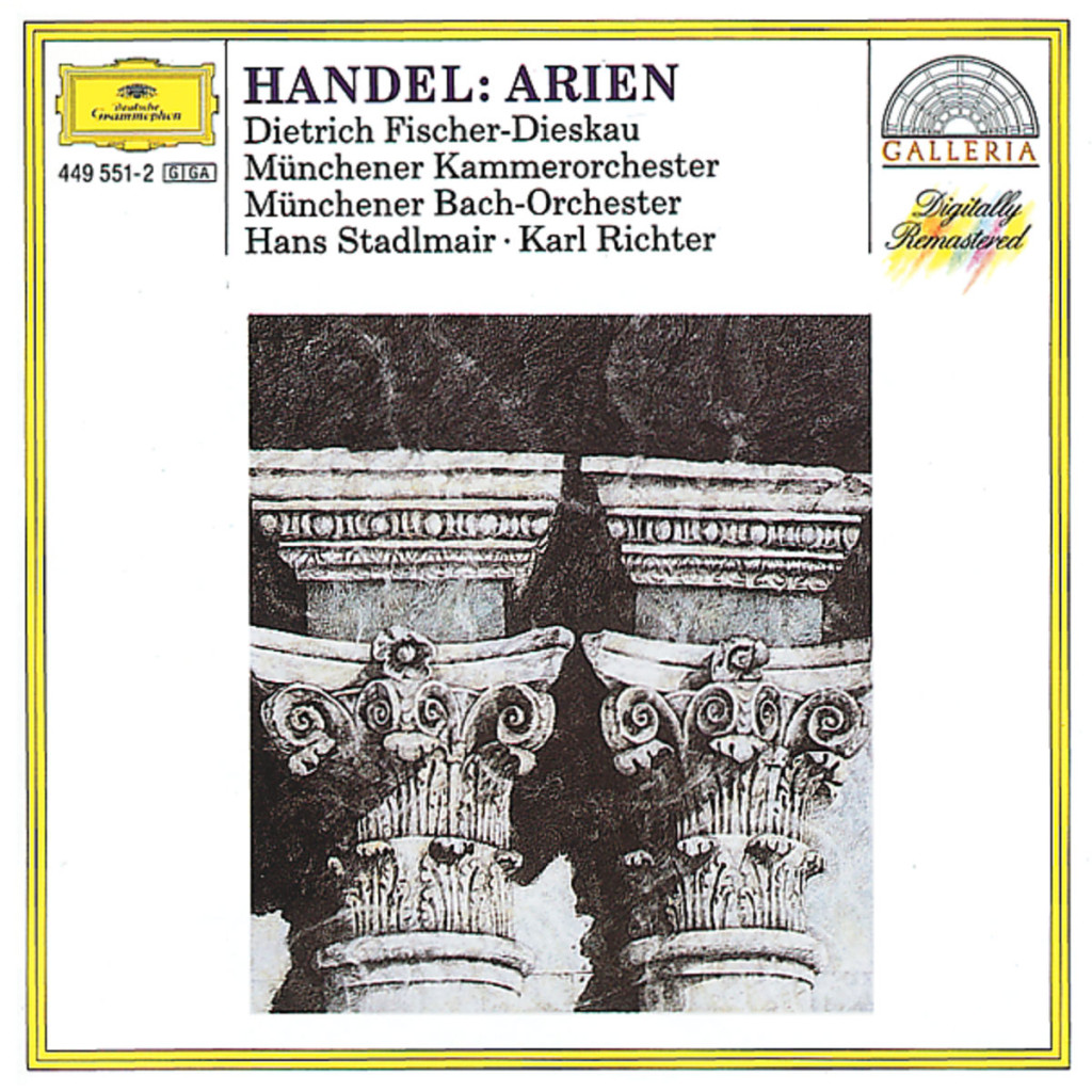 HANDEL Arias / Fischer-Dieskau | Deutsche Grammophon