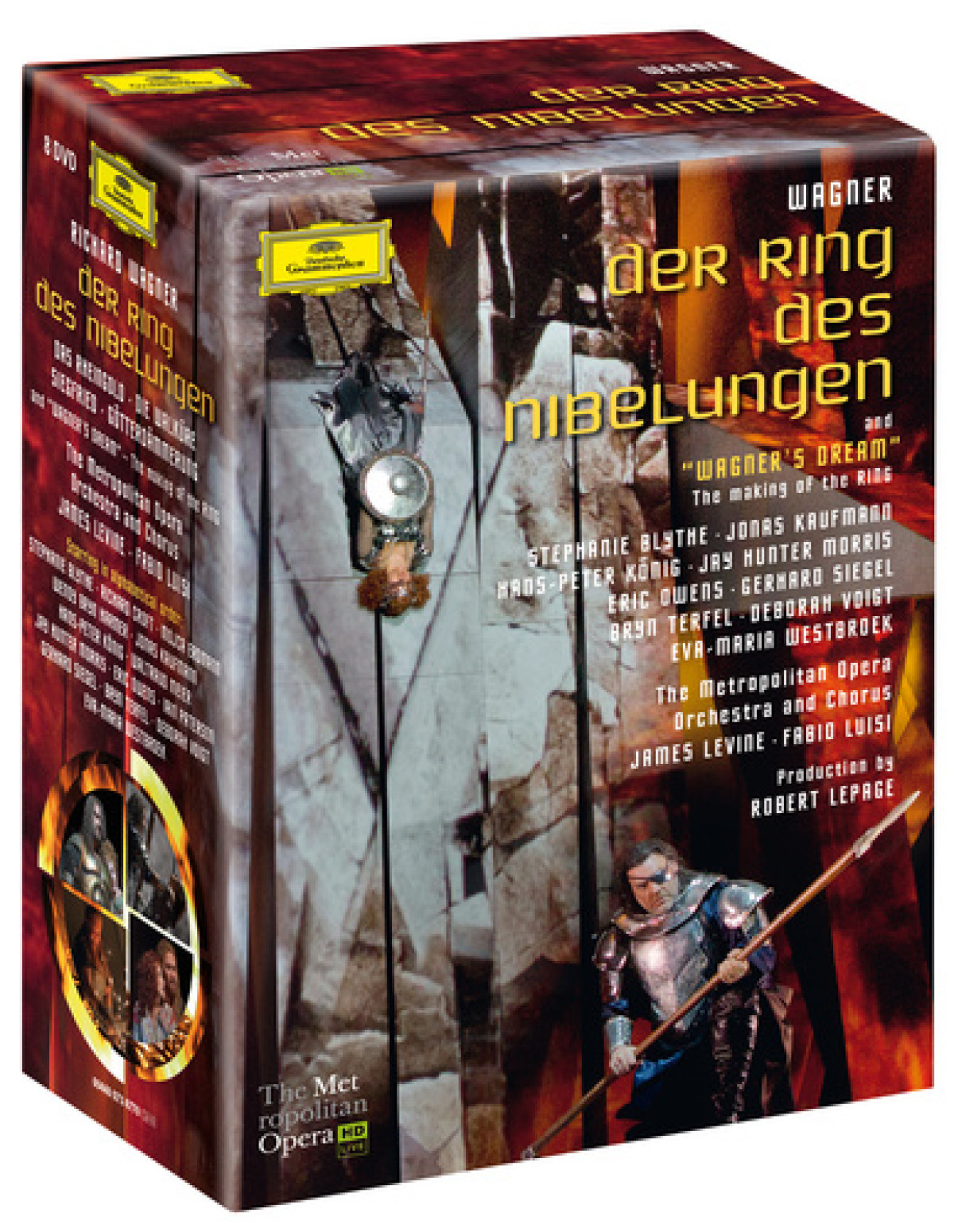 WAGNER Ring of the Nibelung Levine Luisi Blu-ray | Deutsche Grammophon