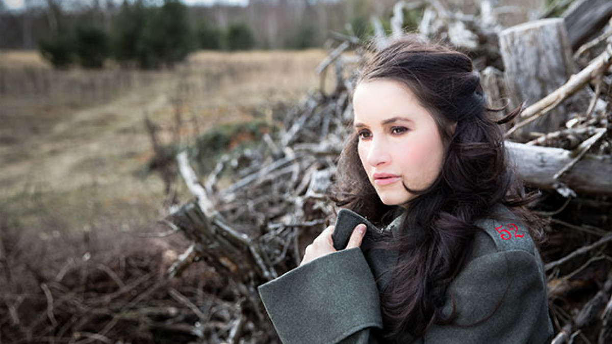 Anna Prohaska stellte ihr neues Projekt Behind The Lines auf Arte vor ...