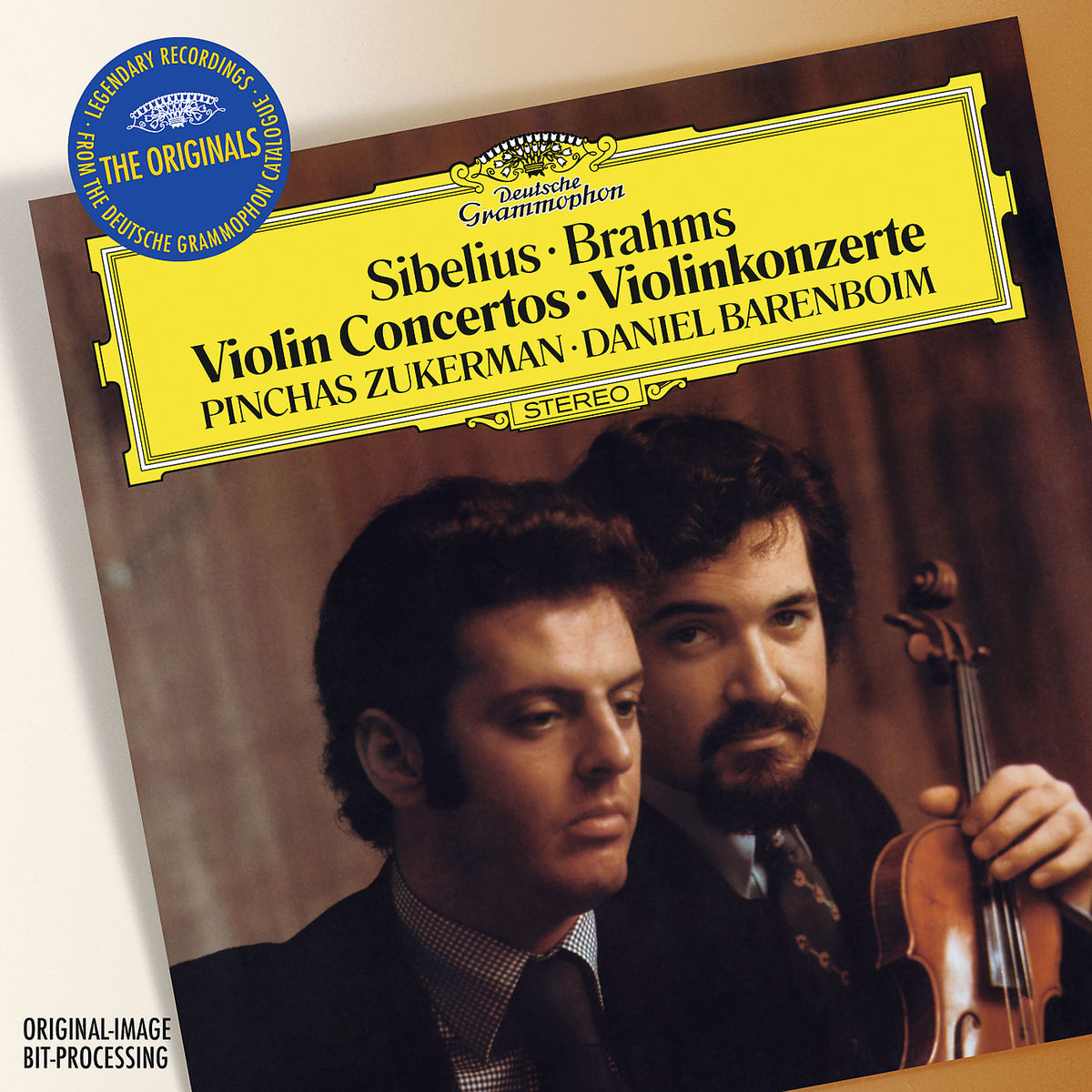 SIBELIUS,BRAHMS Violin Concertos/Zukerman,Barenboim | Deutsche Grammophon