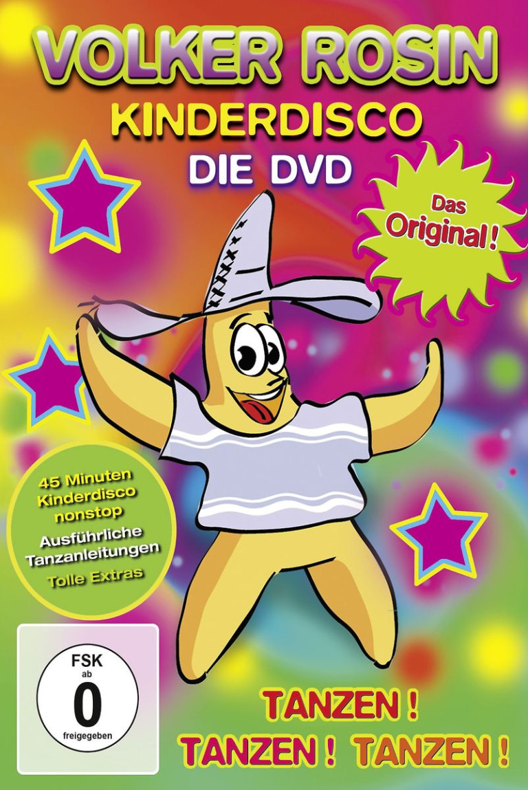 Kinderdisco - Das Original! - Die DVD - Volker Rosin | Karussell ...