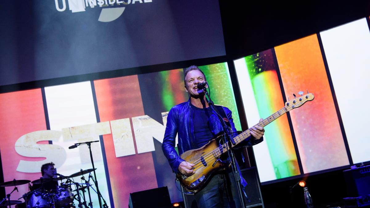 Sting in Berlin - Live und im Interview beim Universal Music Inside ...