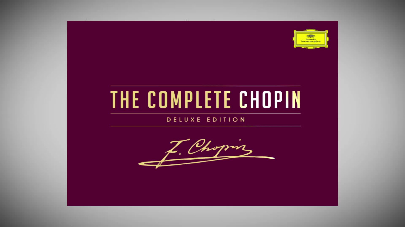The Complete Chopin - Deluxe Edition (Trailer) - Diverse Künstler ...