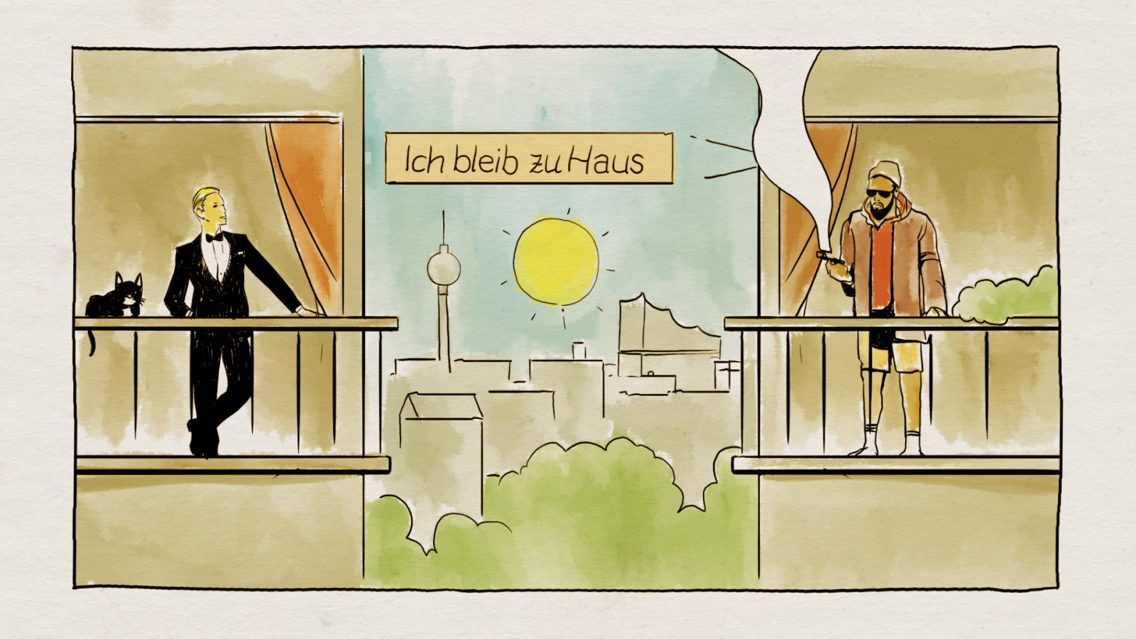 Ich bleib zu Haus (Keno Hybro Remix) ft. Samy Deluxe - Max Raabe ...