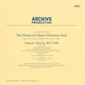BACH Musical Offering / Karl Richter | Deutsche Grammophon