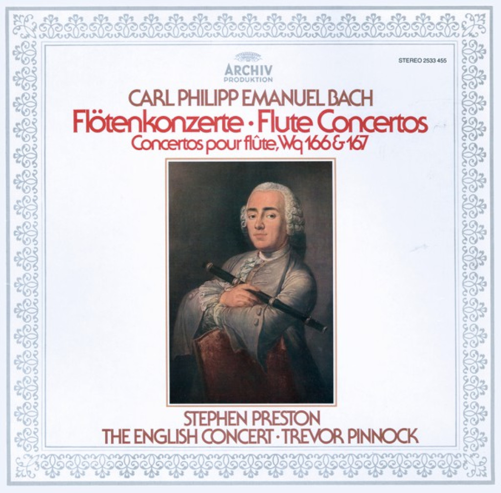 C.P.E. BACH Flute Concertos Pinnock | Deutsche Grammophon