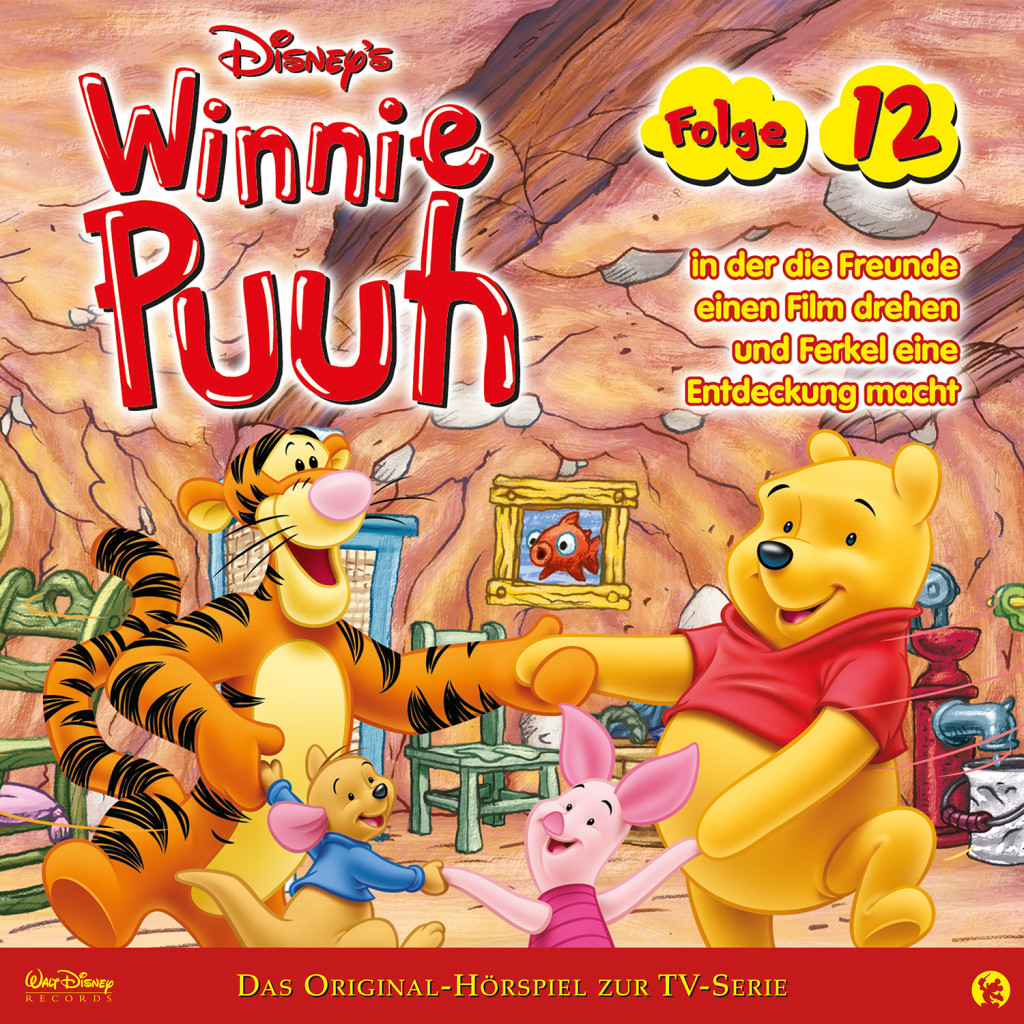 12: Winnie Puuh in der die Freunde einen Film drehen und Ferkel eine ...