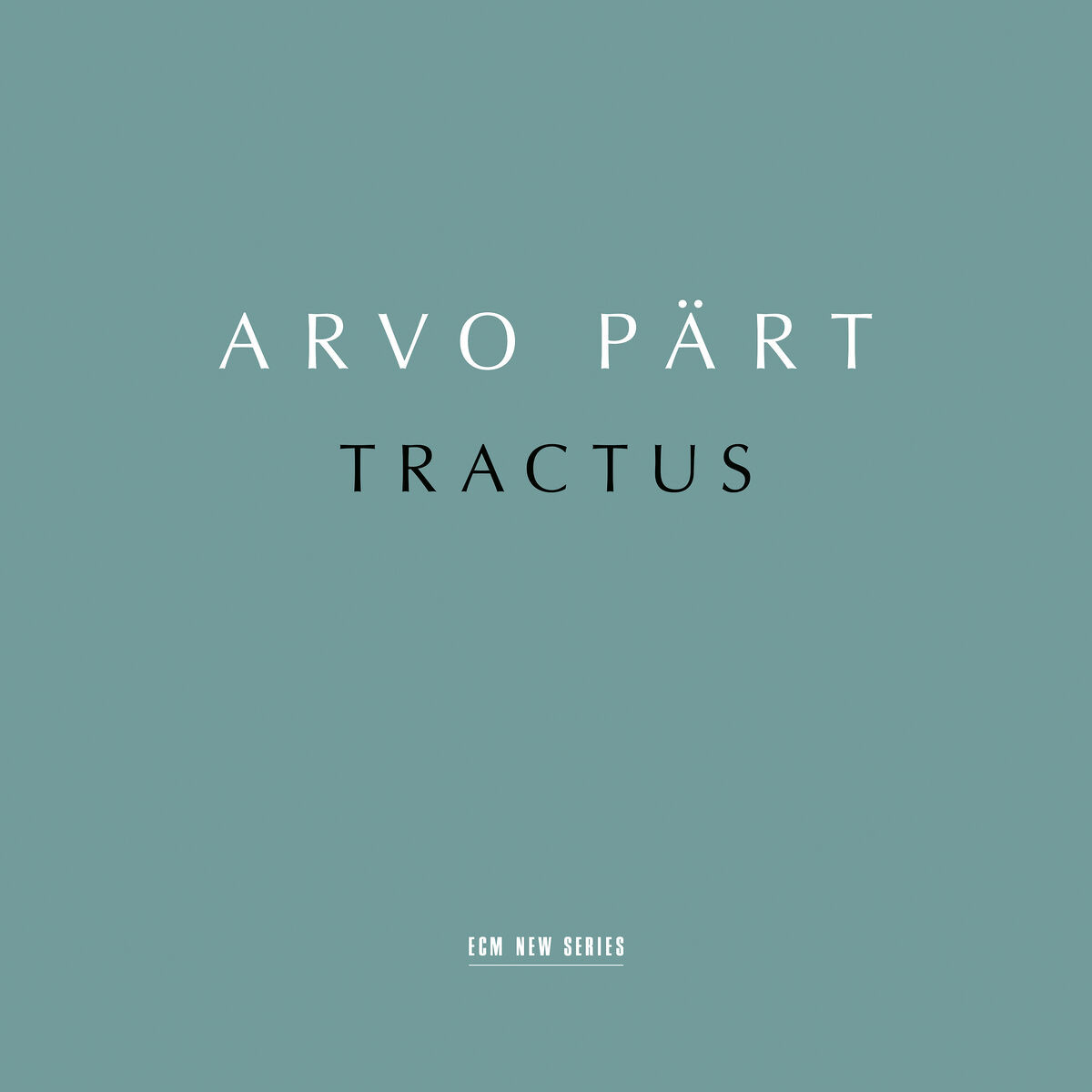 TRACTUS Arvo Pärt | Deutsche Grammophon