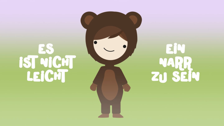 Rolf Zuckowski | Video | Es ist nicht leicht ein Narr zu sein (Lyricvideo)