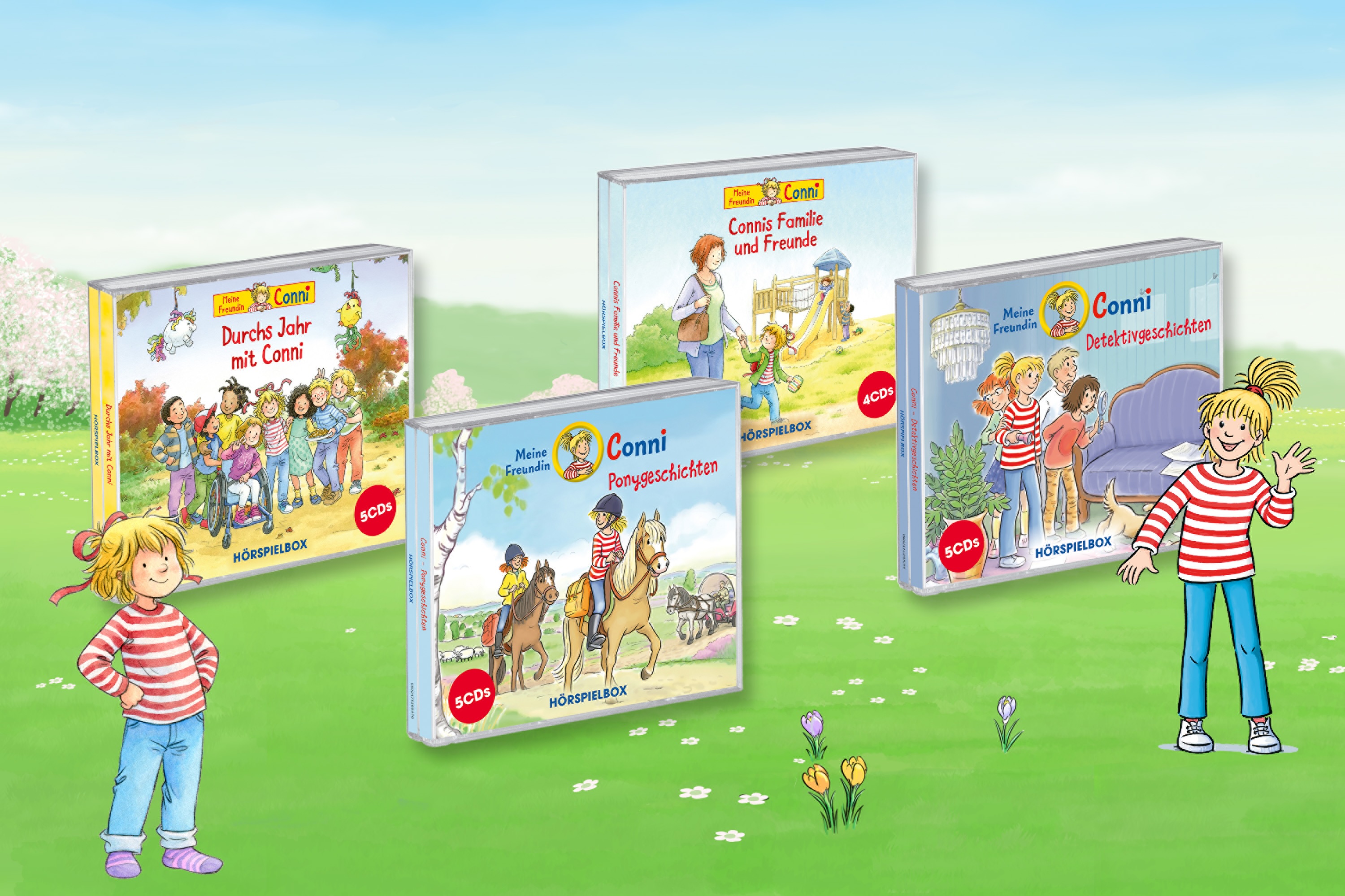 Conni | News | Vier neue Hörspielboxen: Ganz viel Hörspielspaß mit ...