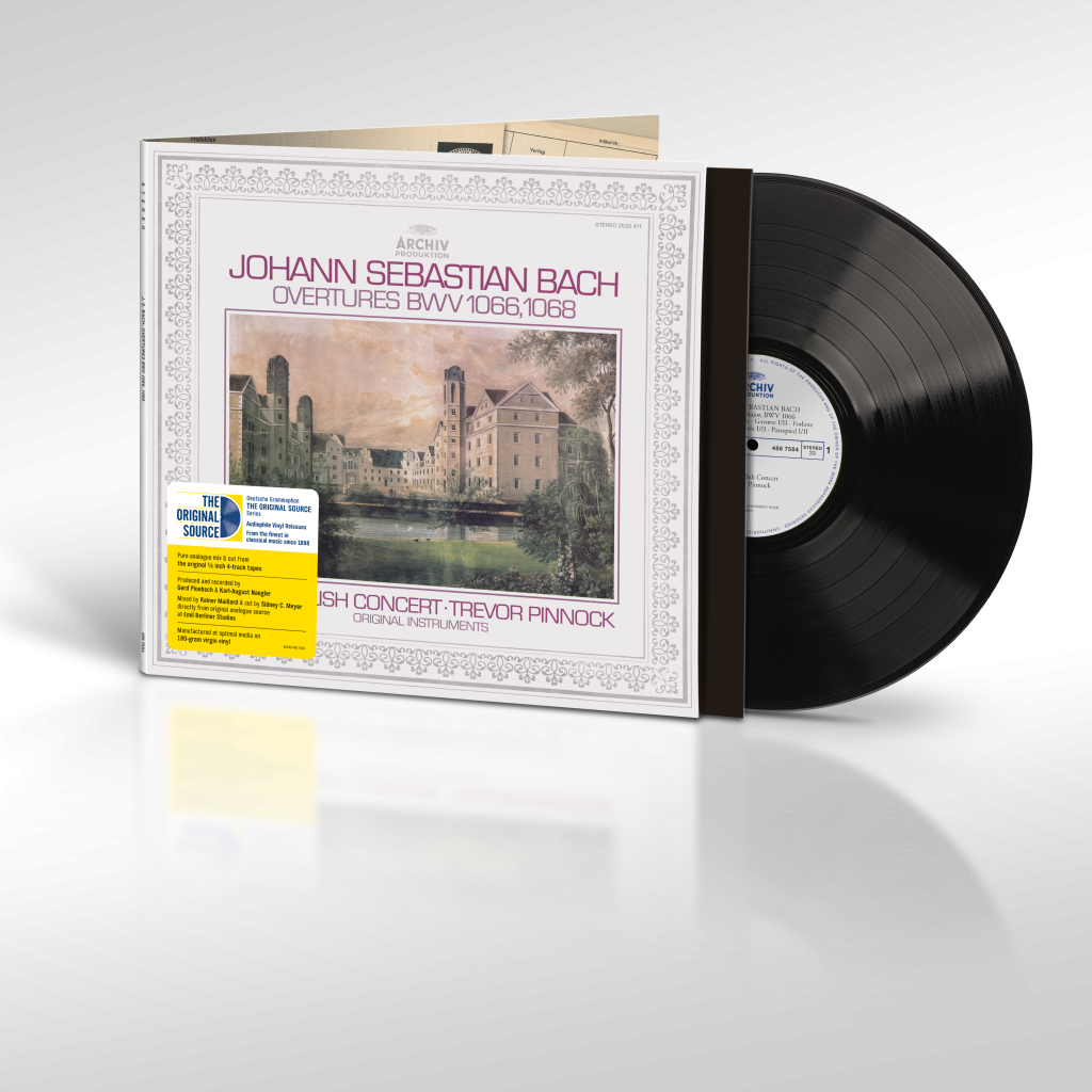 BACH Ouvertüren BWV 1066, 1068 / The English Concert, Trevor Pinnock ...