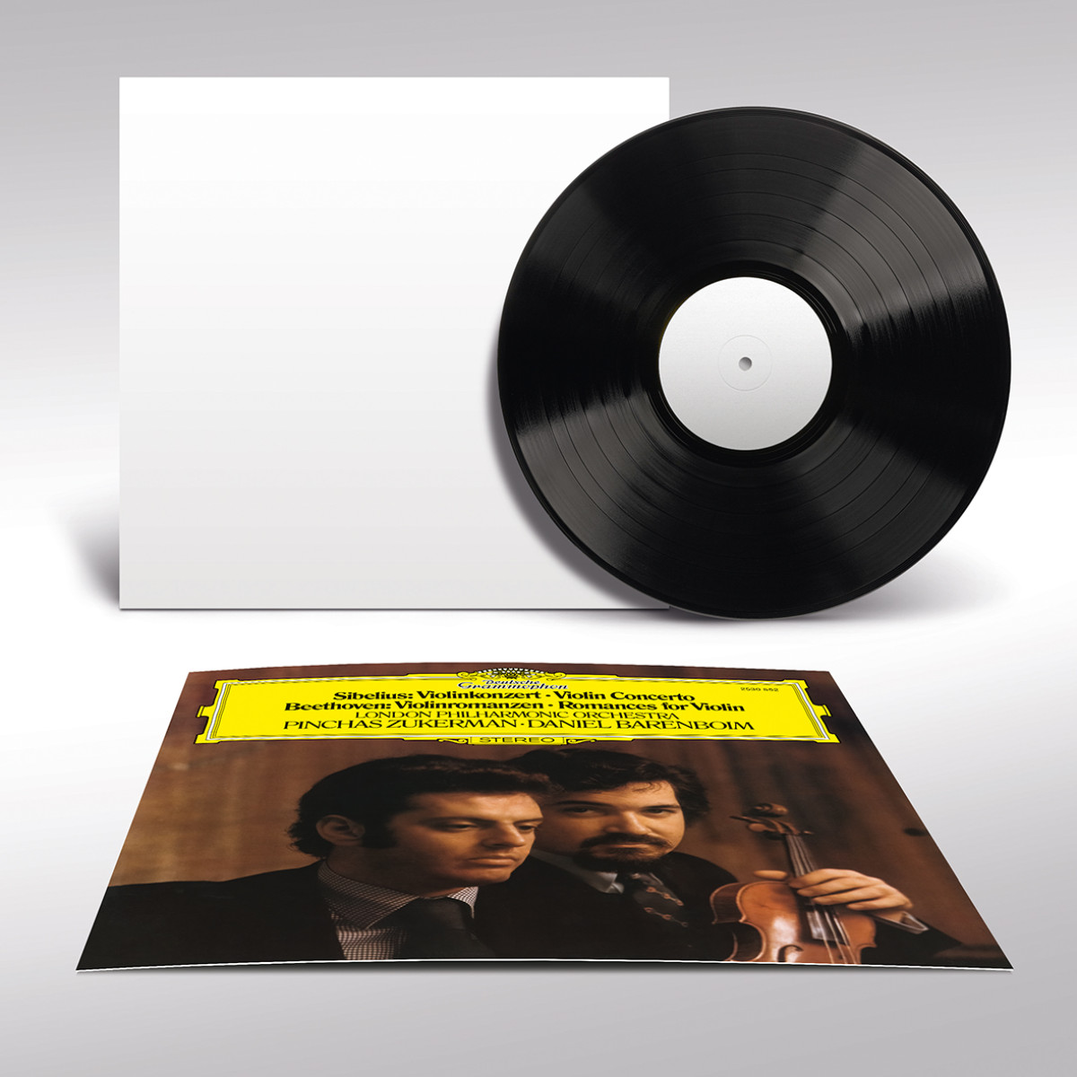 SIBELIUS Violin Concerto · BEETHOVEN Romances For Violin / Pinchas ...