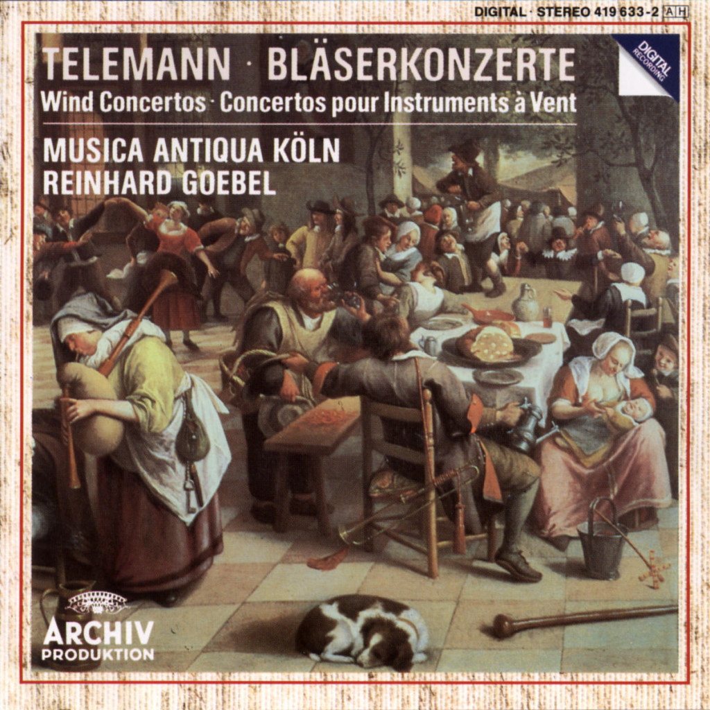 TELEMANN Concertos for Wind Instruments / Goebel | Deutsche Grammophon