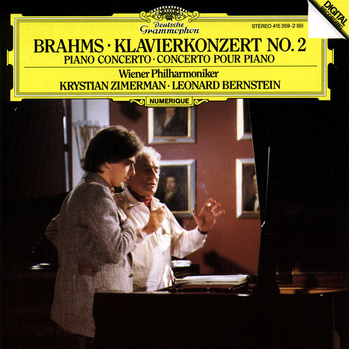 BRAHMS Piano Concerto No. 2 / Zimerman | Deutsche Grammophon