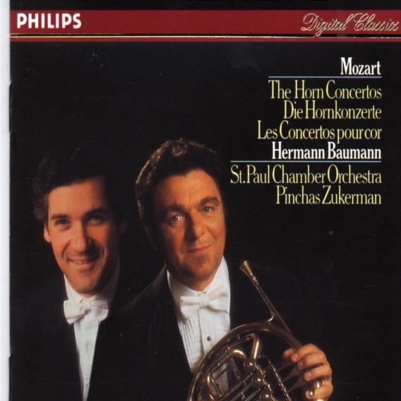 MOZART The Horn Concertos / Baumann | Decca Classics