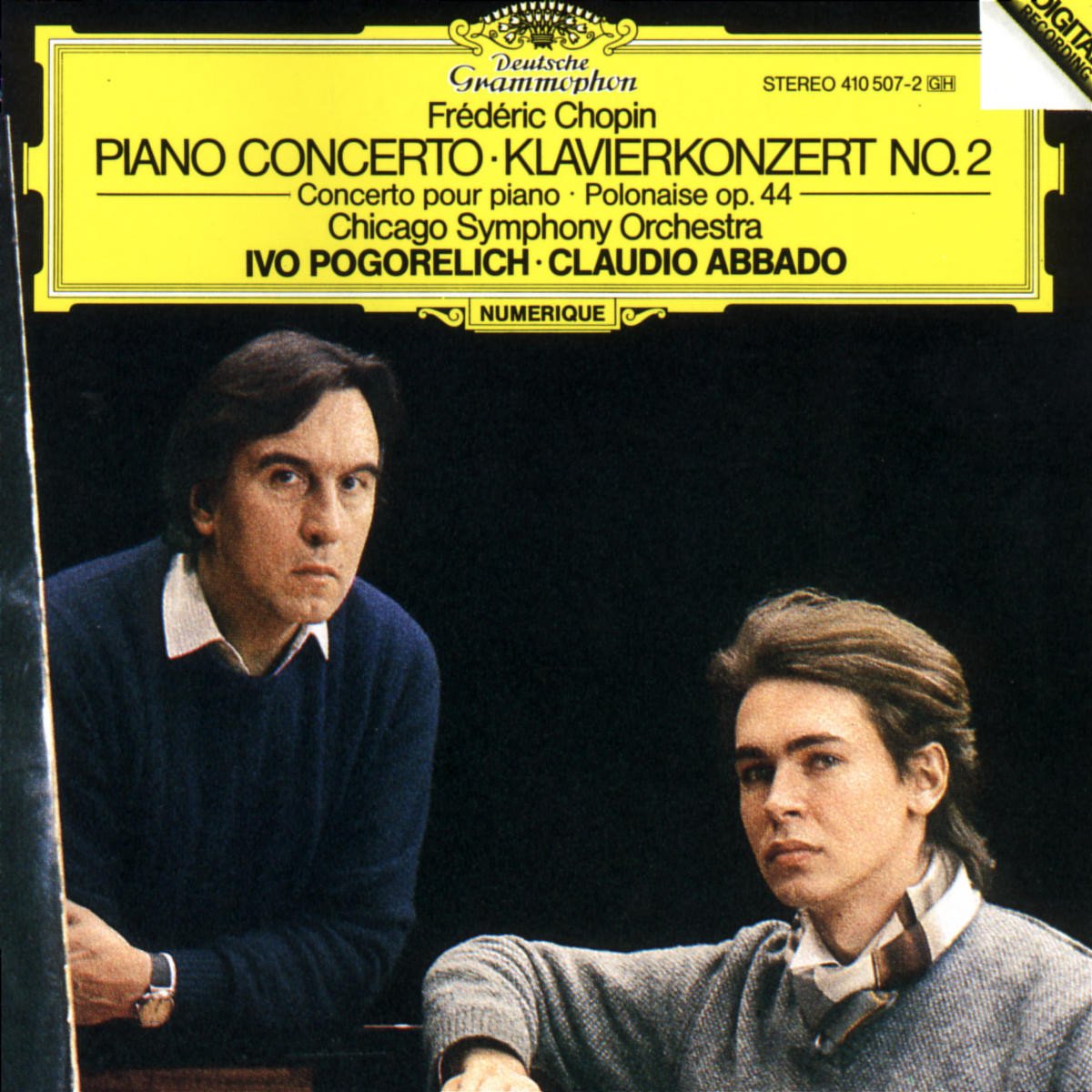 CHOPIN Klavierkonzert No. 2 Pogorelich | Deutsche Grammophon