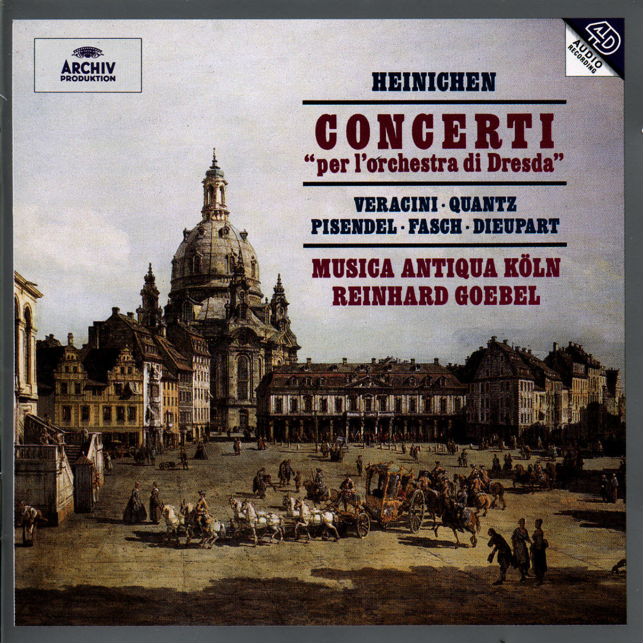 HEINICHEN / CONCERTI "per l'orchestra di Dresda" | Deutsche Grammophon