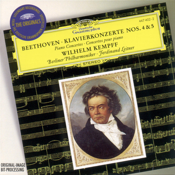 BEETHOVEN Piano Concertos 4 + 5 / Kempff, Leitner | Deutsche Grammophon