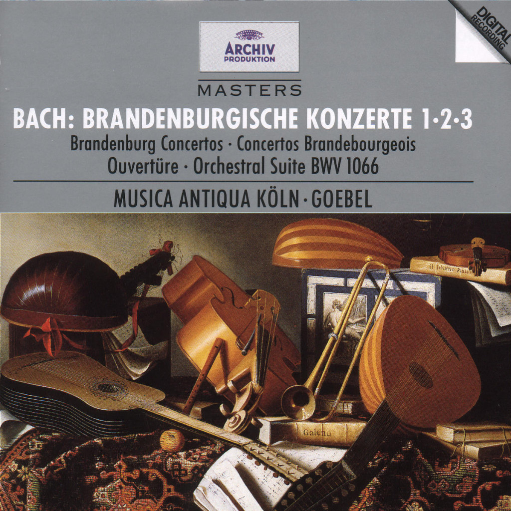BACH Brandenburg Concertos Nos. 1 - 3 / Goebel | Deutsche Grammophon