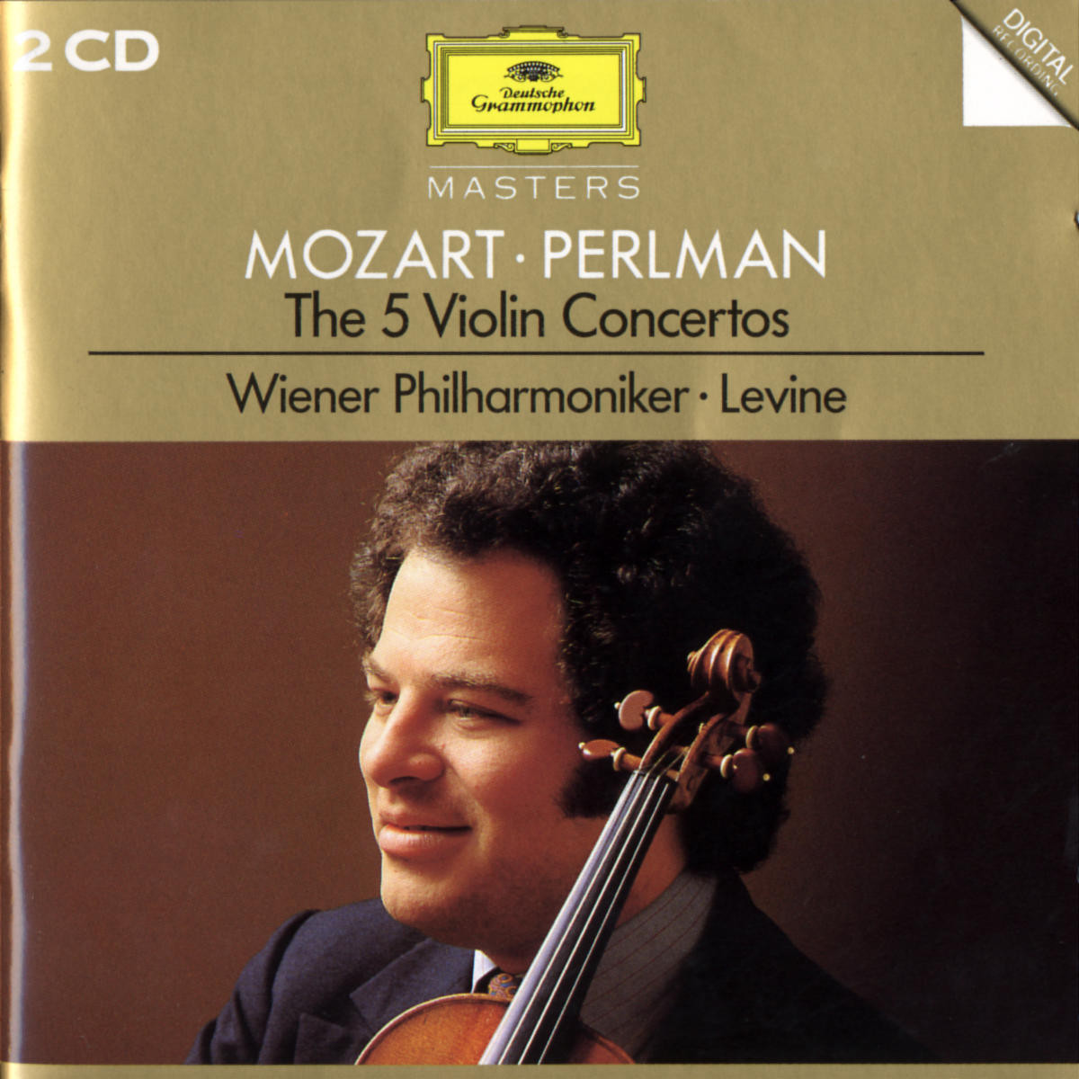 MOZART 5 Violinkonzerte Perlman | Deutsche Grammophon