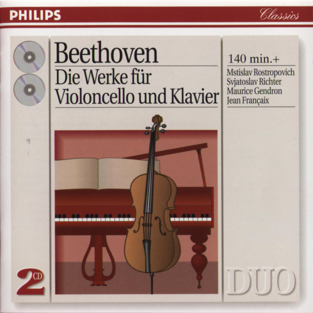BEETHOVEN Complete Music for Rostropovich/Richter | Deutsche Grammophon