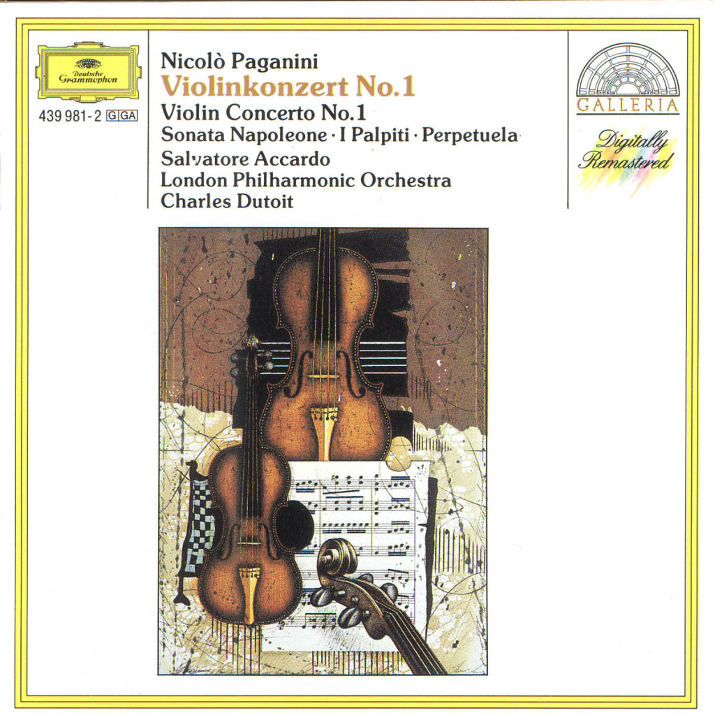 PAGANINI Violinkonzert No. 1 Accardo | Deutsche Grammophon